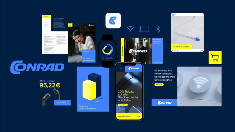 Conrad Redesign » All information on the new brand identity