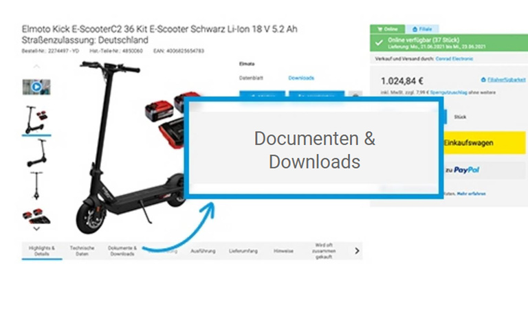 Download center | Conrad Electronic